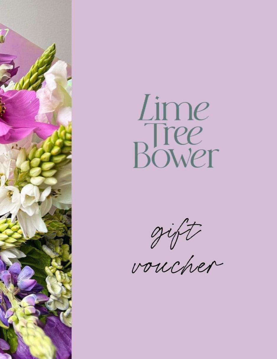 Lime Tree Bower Digital Gift Voucher | Buy Online